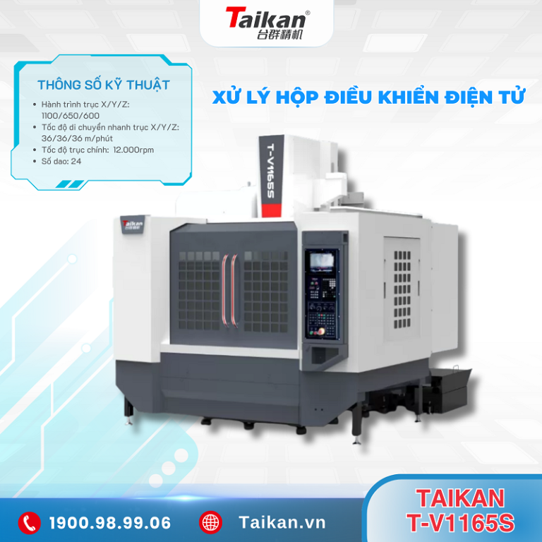 TOP 7 máy CNC Taikan chất lượng cao đồng hành cùng kỷ nguyên xe điện ...